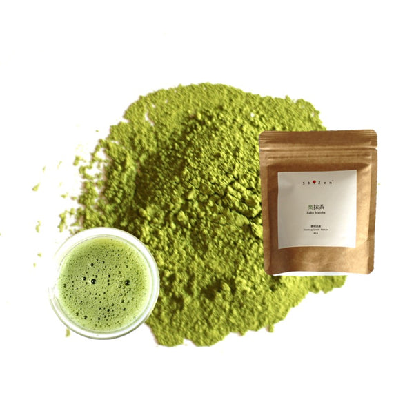 Raku Matcha 100g - daily drinking grade matcha green tea powder ...
